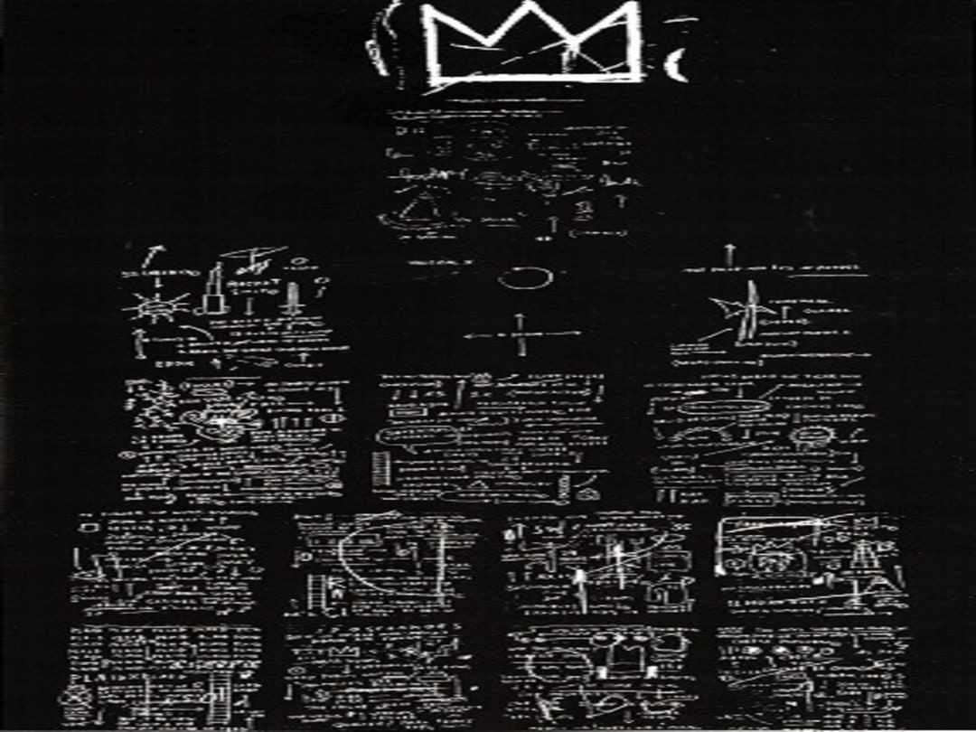 Jean-michel Basquiat: “tuxedo", Extremely Rare Original Bookplate Print ...