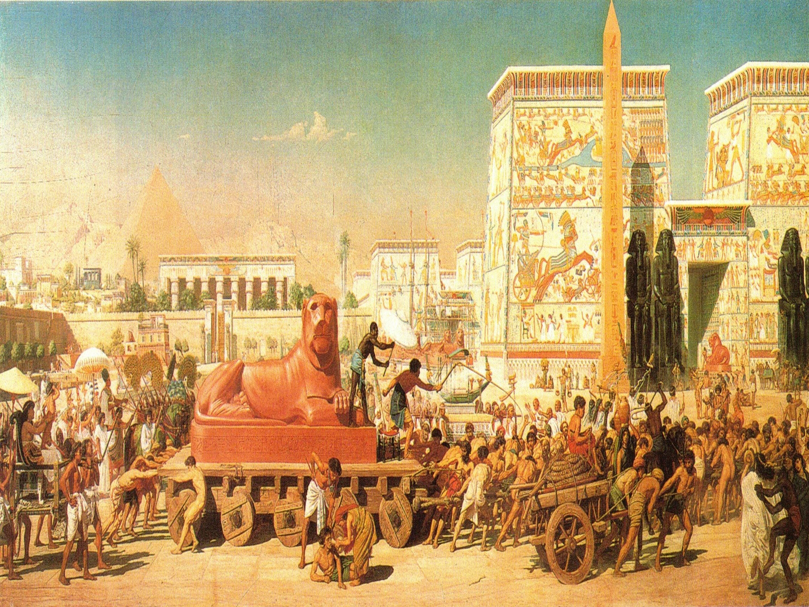 Sir Edward Poynter: “israel in Egypt", Extremely Rare Original ...