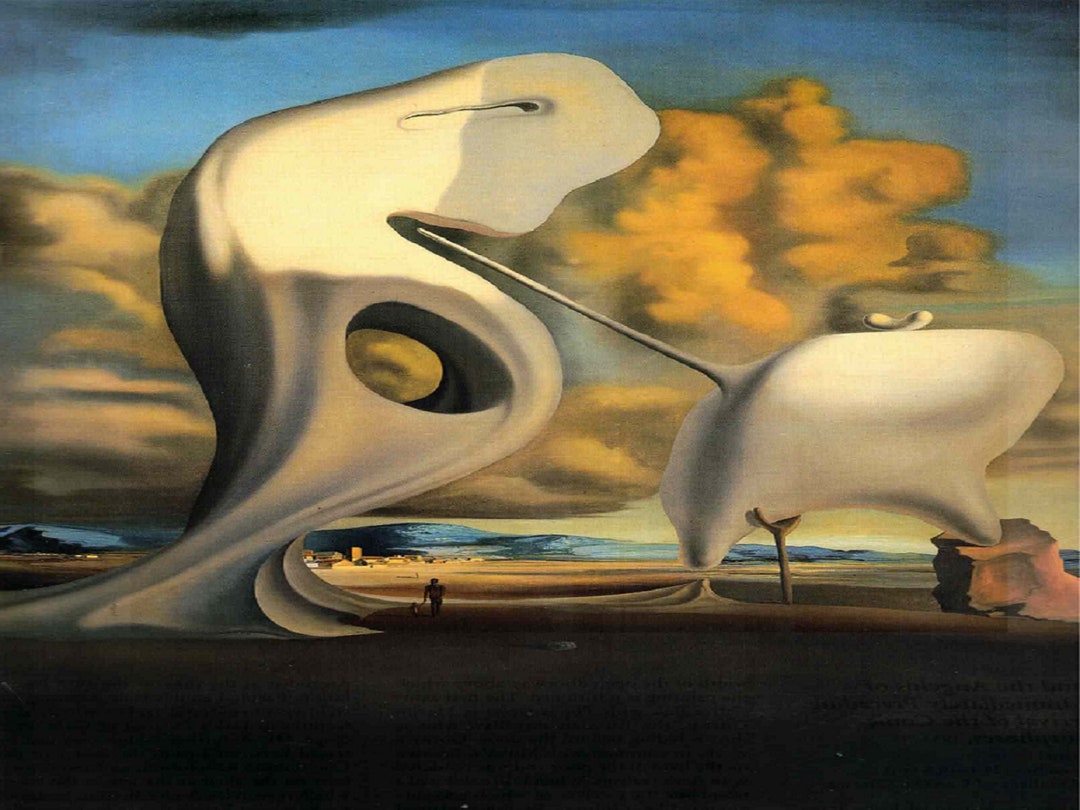 Salvador Dali: “the Architectural Angelus of Millet", Extremely Rare ...