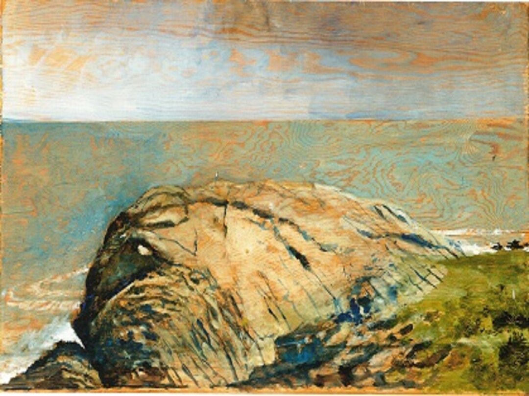 Jamie Wyeth: "gull Rock", Very Rare Original Large Bookplate Print ...