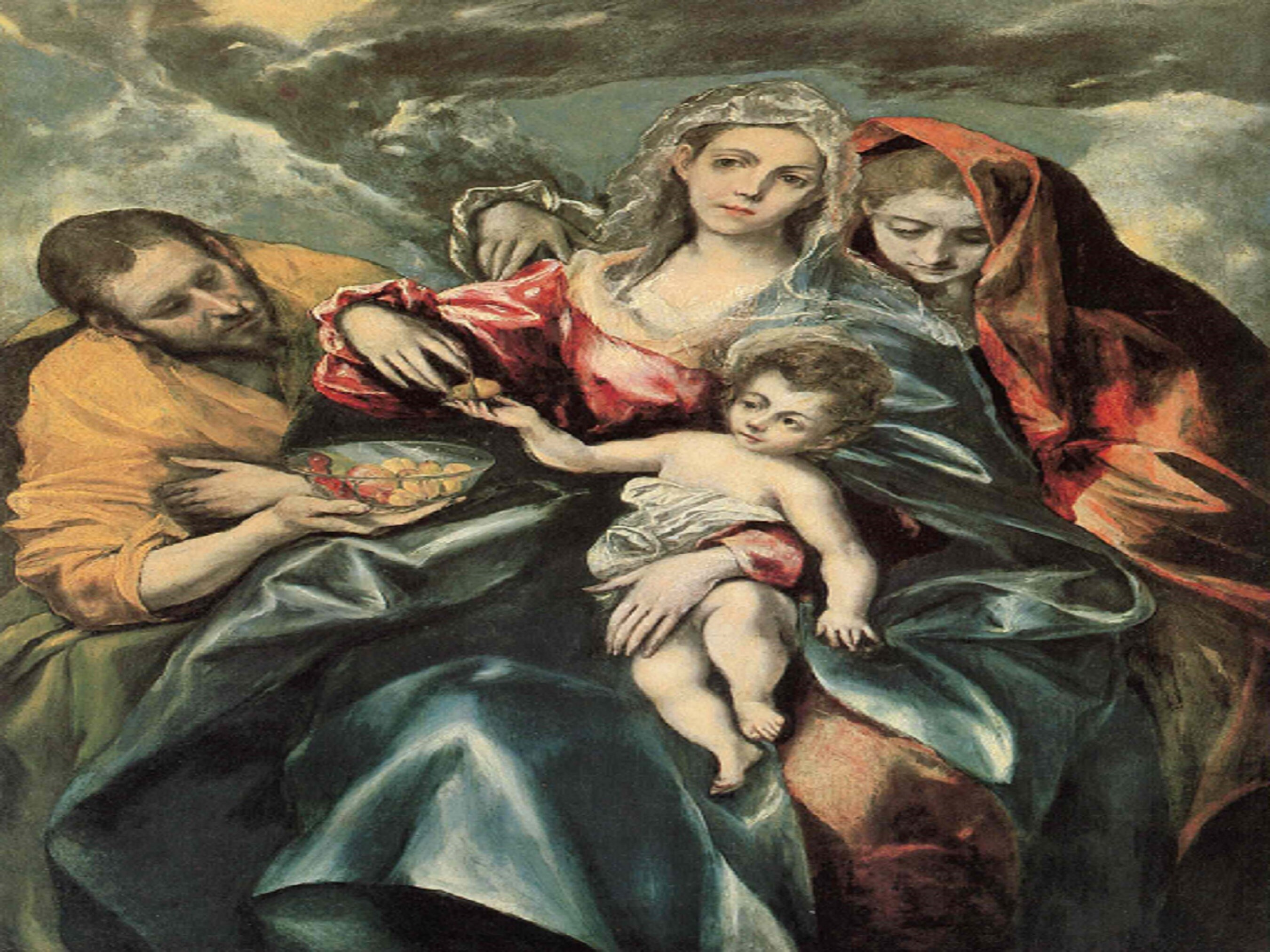 El Greco: holy Family With Magdalen Extremely - Etsy