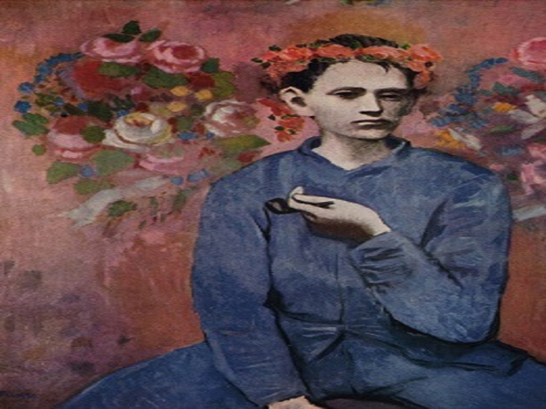 Pablo Picasso: "boy With A Pipe", Extremely Rare Vintage Bookplate ...