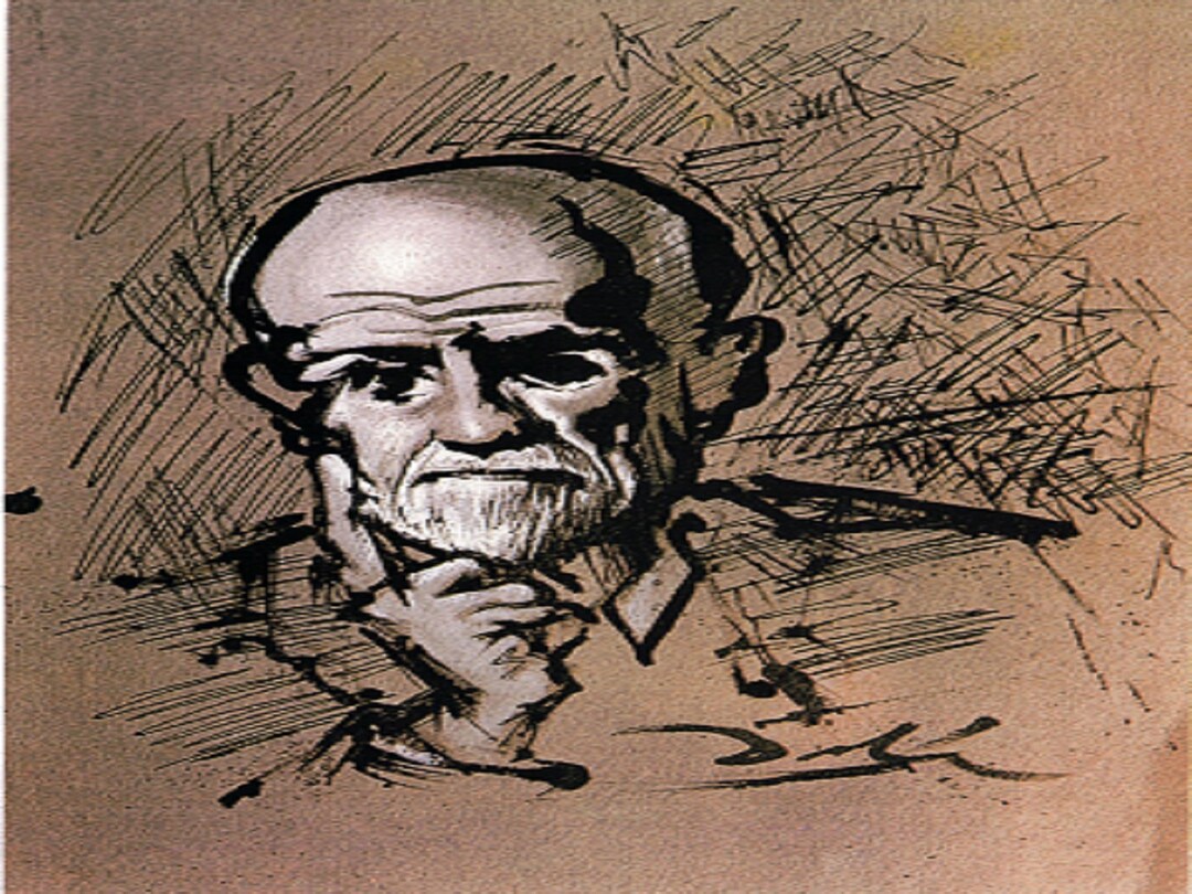 Salvador Dali: “portrait of Freud", Extremely Rare Original Bookplate ...