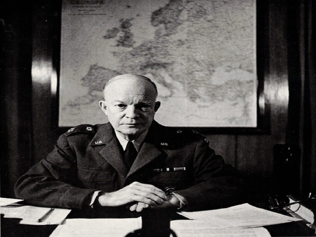 Cecil Beaton: “general Dwight D. Eisenhower", Extremely Rare Vintage ...