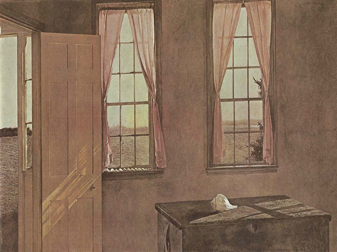 Andrew Wyeth: "her Room", Extremely Rare Vintage Bookplate Print ...