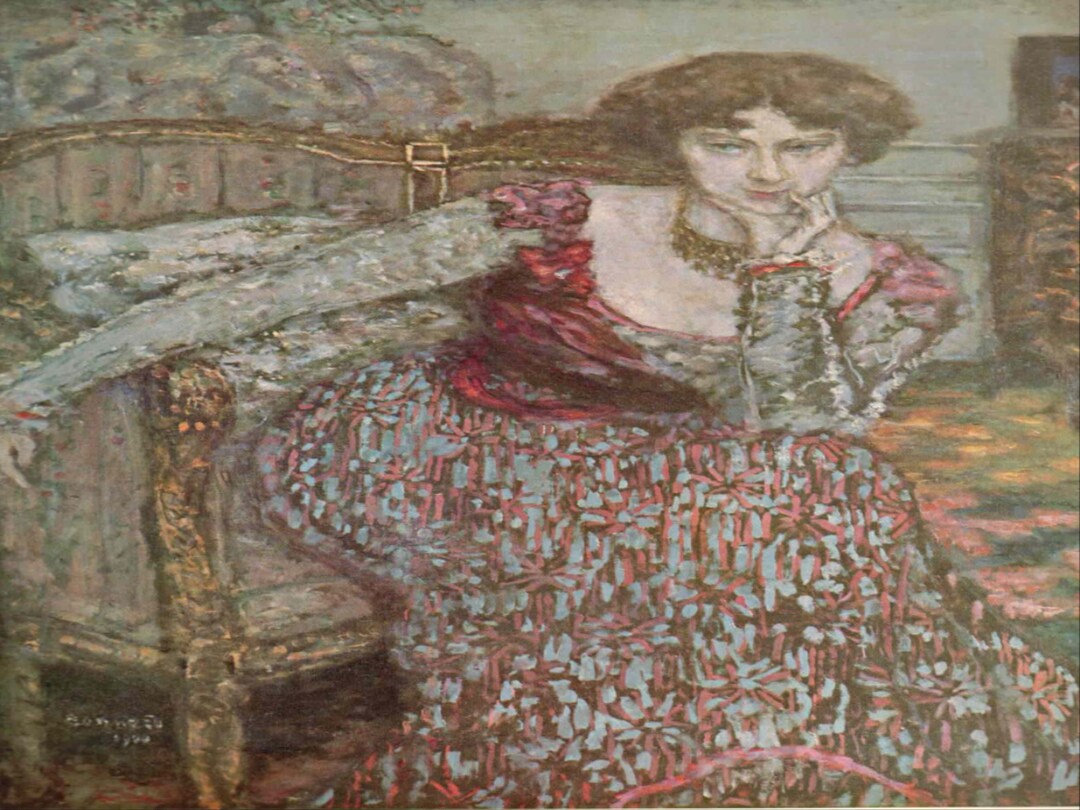 Pierre Bonnard: "portrait of A Woman", Extremely Rare Vintage Bookplate ...