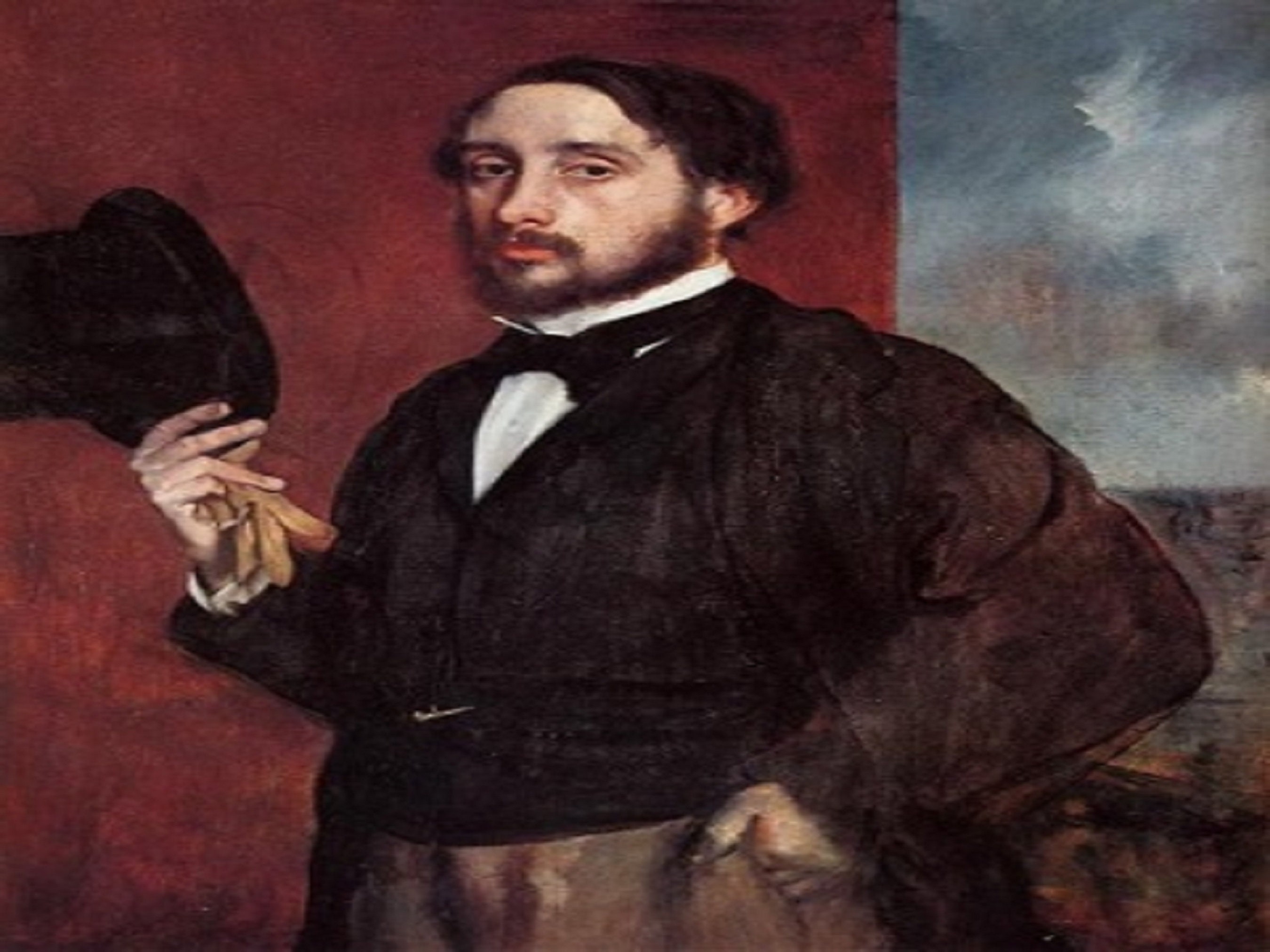 Edgar Degas Self Portrait