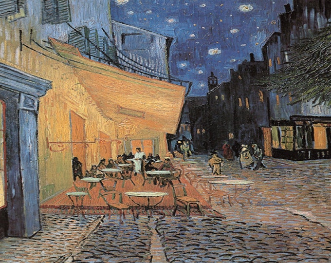 Vincent Van Gogh: "café Terrace", Extremely Rare Original Bookplate ...