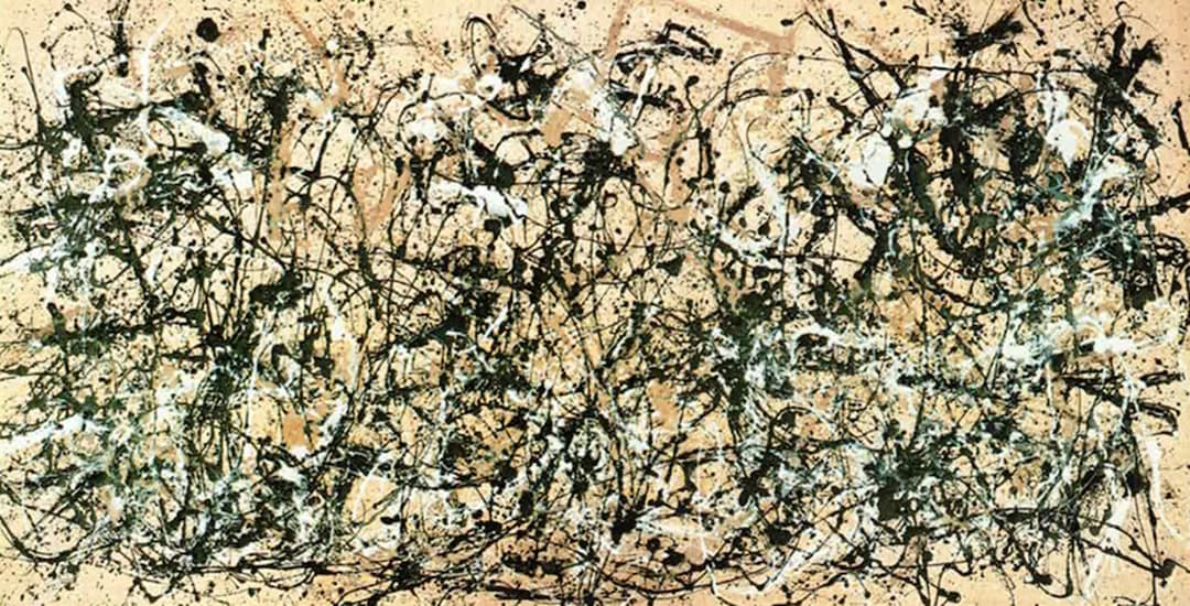 Jackson Pollock: “autumn Rhythm No. 30", Extremely Rare New Bookplate ...