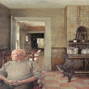 Andrew Wyeth: "ericksons", Extremely Rare Original Bookplate Print ...