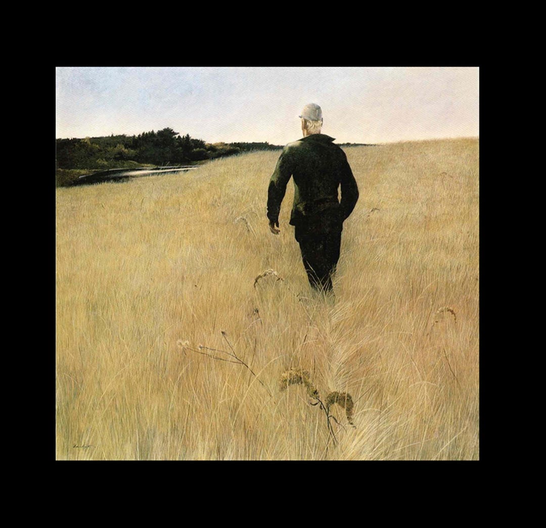 Andrew Wyeth: "turkey Pond", Extremely Rare Original Bookplate Print ...