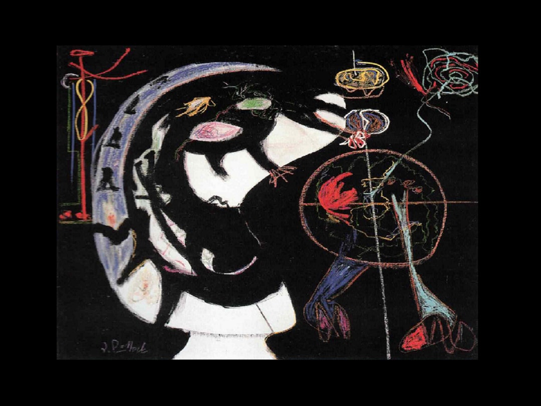 Jackson Pollock: "night Sounds", Extremely Rare Original Bookplate ...