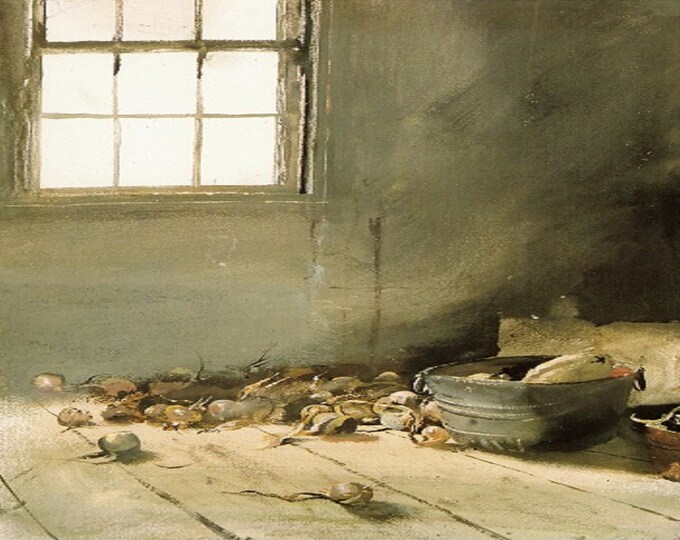 Andrew Wyeth: "edge of the Field", Very Rare Original Bookplate Print ...