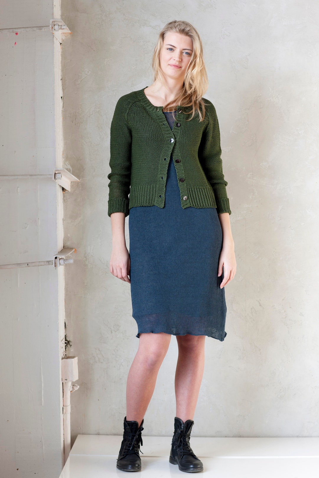 Linen Cardigan, Knit Linen Sweater, Linen Summer Cardigan, Linen ...