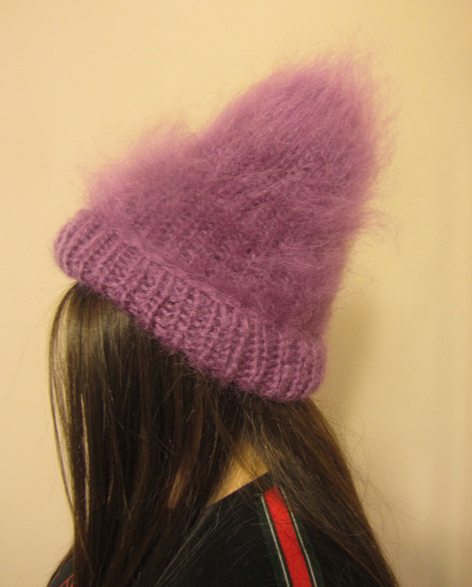 MOHAIR ROSE Hat Womens Hats Beanie Hat Knit Hat Winter Accessories ...