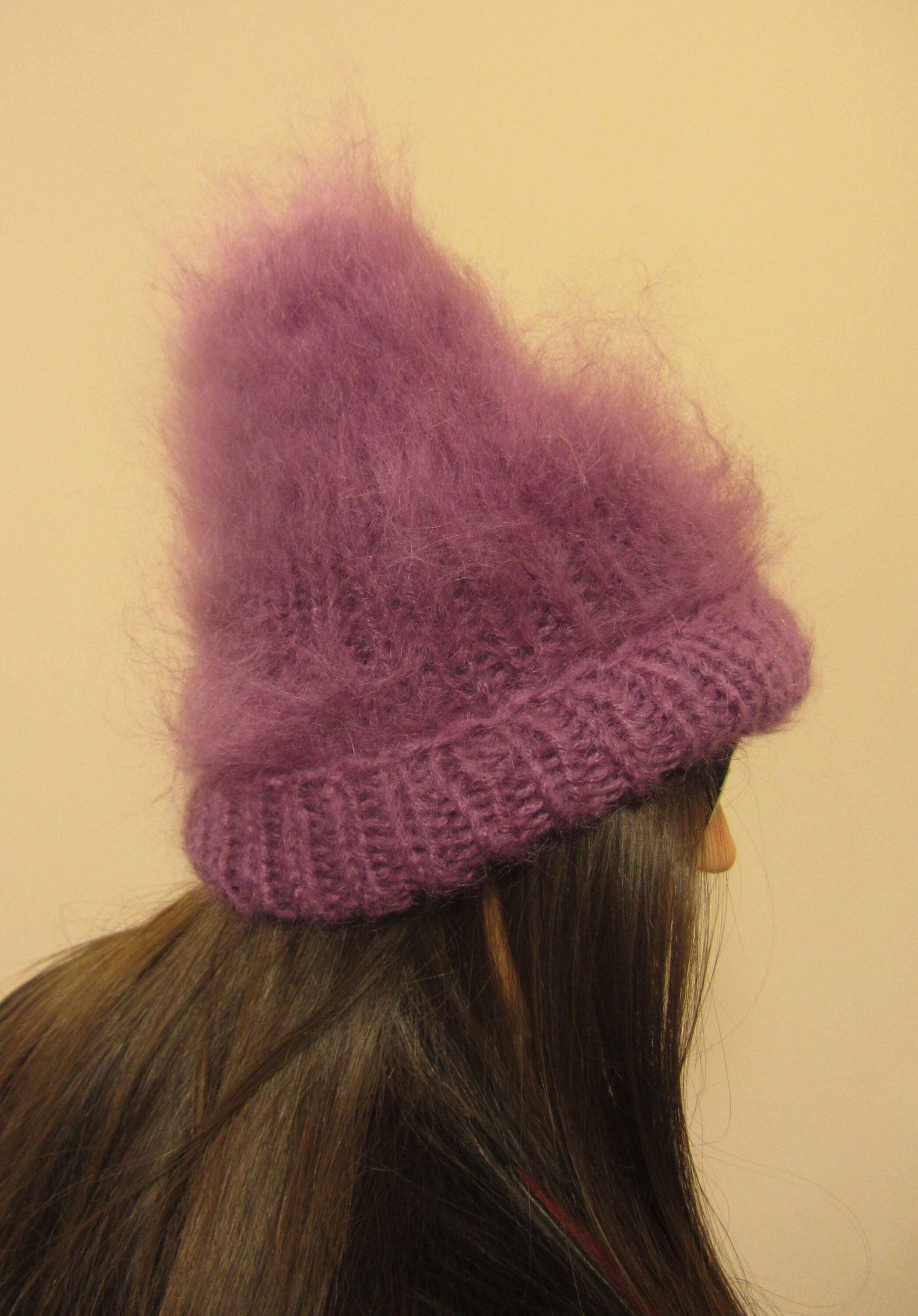 MOHAIR ROSE Hat Womens Hats Beanie Hat Knit Hat Winter Accessories ...