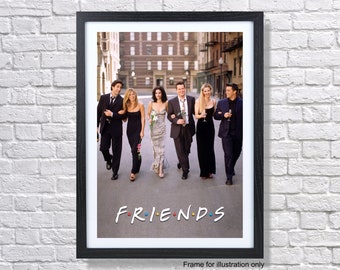 Friends Poster | Etsy UK