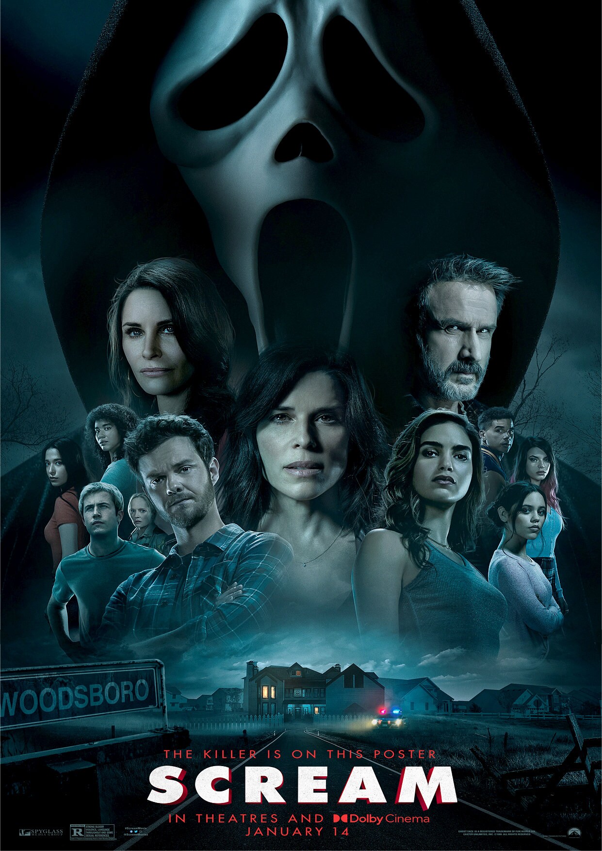 Scream 2022 Movie Poster A5 A4 A3 A2 A1 - Etsy UK
