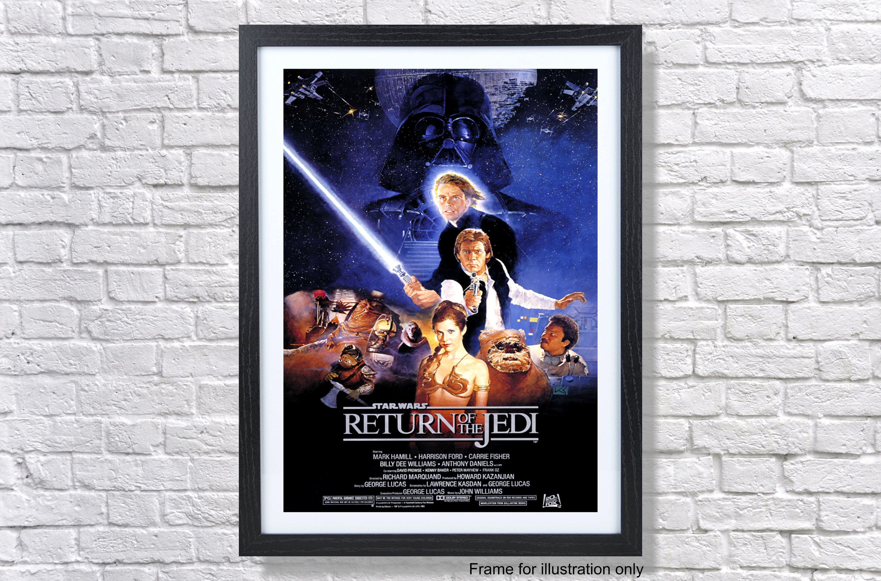 Star Wars Episode VI Return Of The Jedi Poster sold by Brian Collins ...