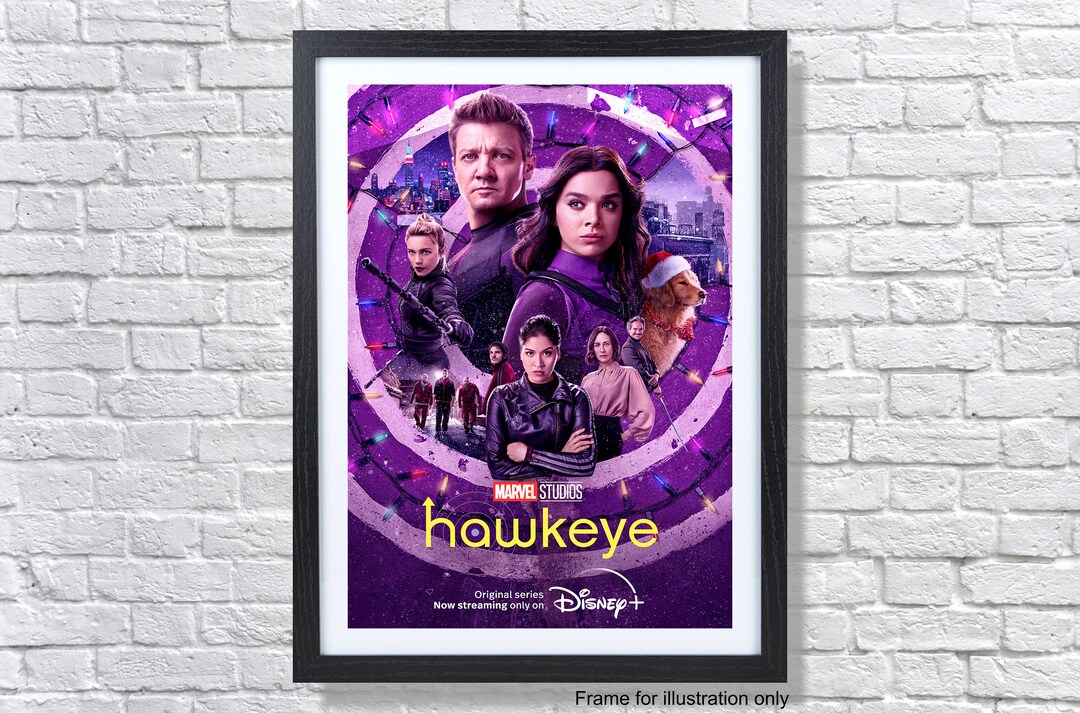 Hawkeye 2021 TV Series Poster A5 A4 A3 A2 A1 - Etsy UK