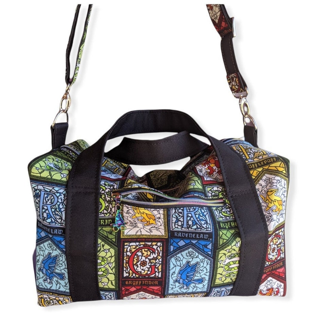 Small Duffel Bag: Weekend Getaway, Removable Strap - Etsy