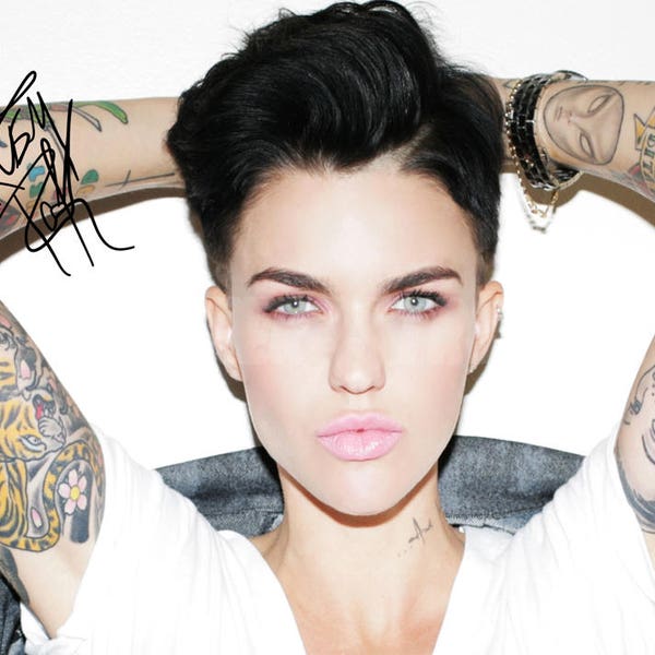 Rose Print Pillow - Etsy