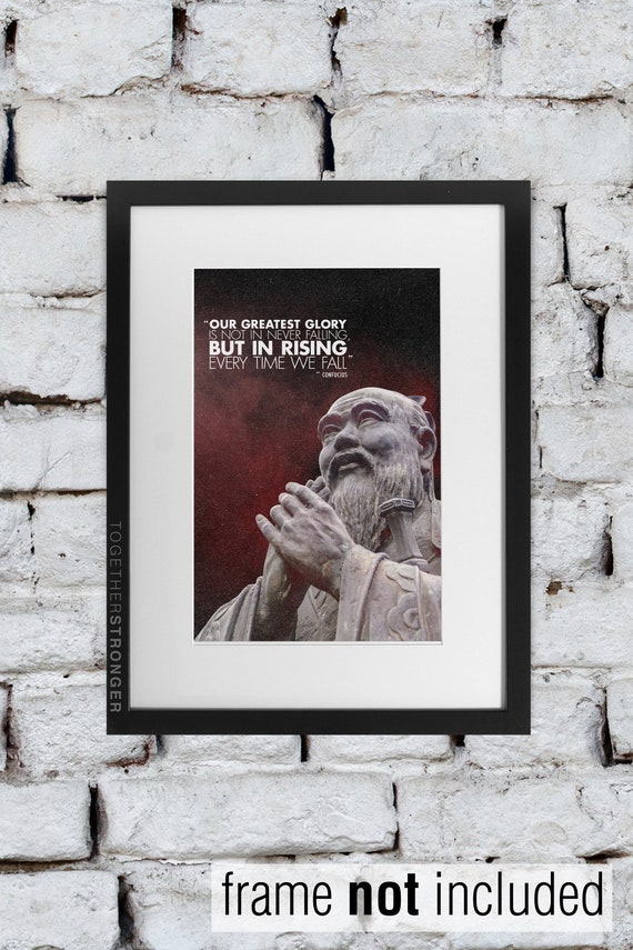 Confucius Say Poster