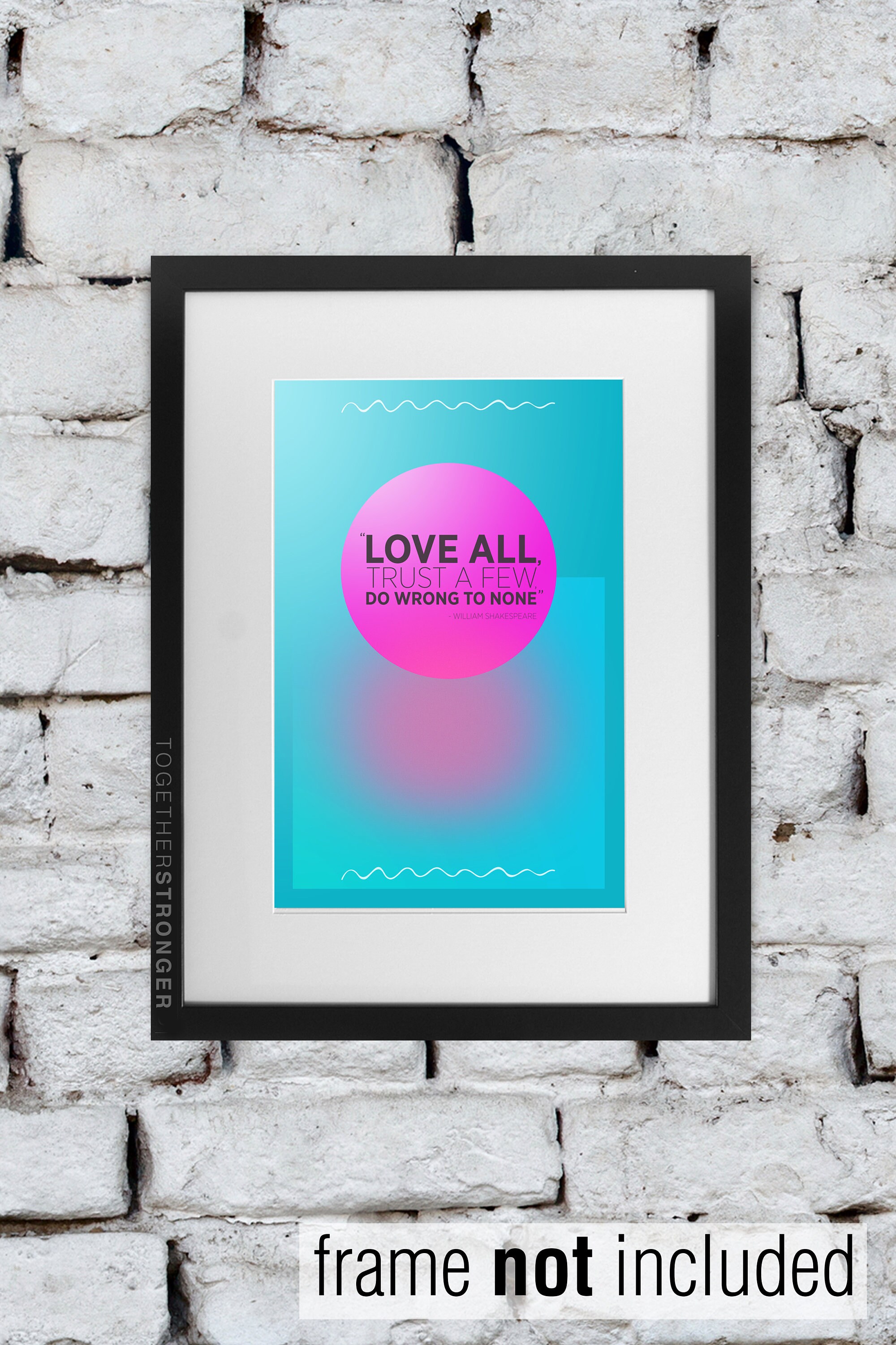 William Shakespeare Quote Art Photo Print Poster 12x8 Inches - Etsy
