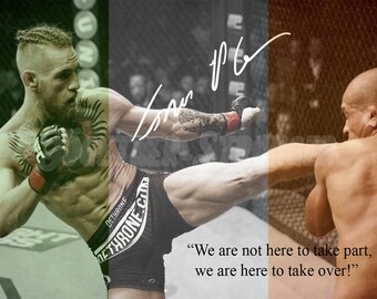 Max Holloway Quote Art Pre Signed Photo Print Poster 12x8 | Etsy