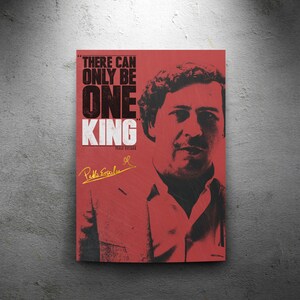 Pablo Escobar Inspirational Quote Poster Print - Pre Signed - 12x8 ...