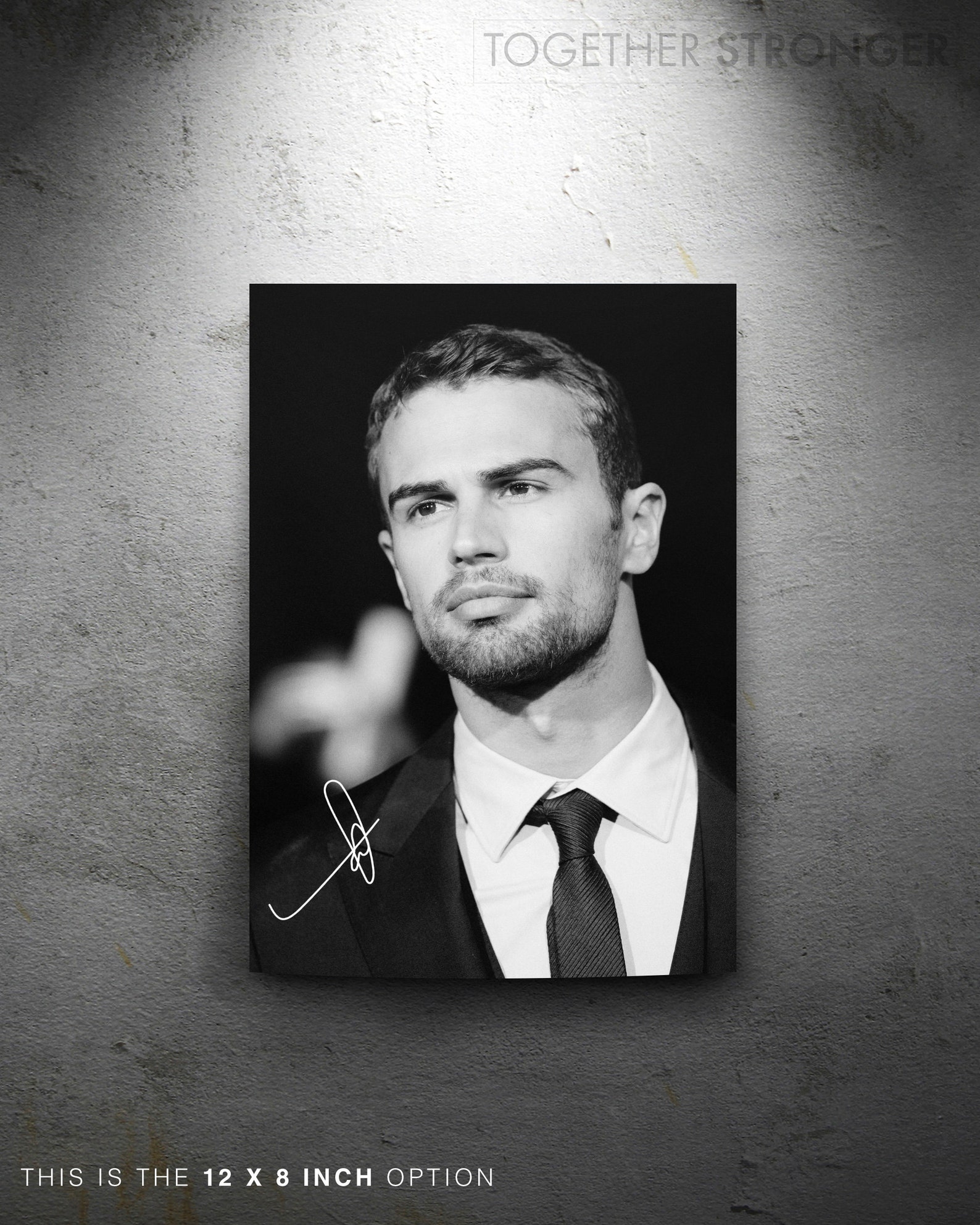 Theo James Pre Signed Photo Print Poster - 12x8 Inches (30cm X 20cm ...