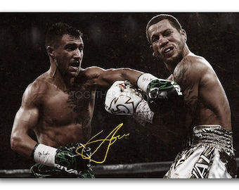 Vasyl Lomachenko Photo Print Poster Pre Signed - Etsy