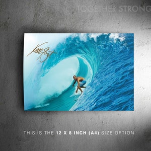 Kelly Slater Pre Signed Photo Print Poster - 12x8 Inches (30cm X 20cm ...