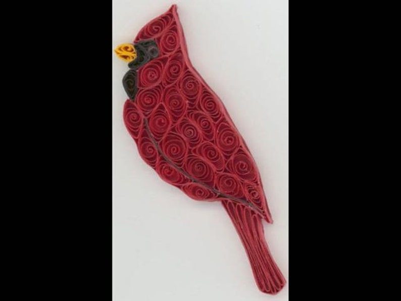 Quilled Cardinal - Etsy