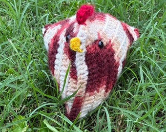CROCHET PATTERN: Granny Square Chicken - Etsy