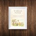 PRINTABLE Classic Pooh Quote Table Numbers 1-10 5x7 or 4x6 Baby Shower ...