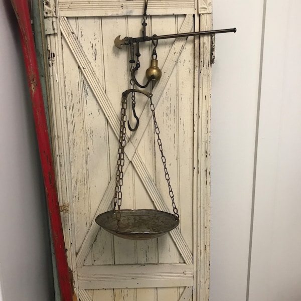 Hanging Balance Scale Vintage - Etsy