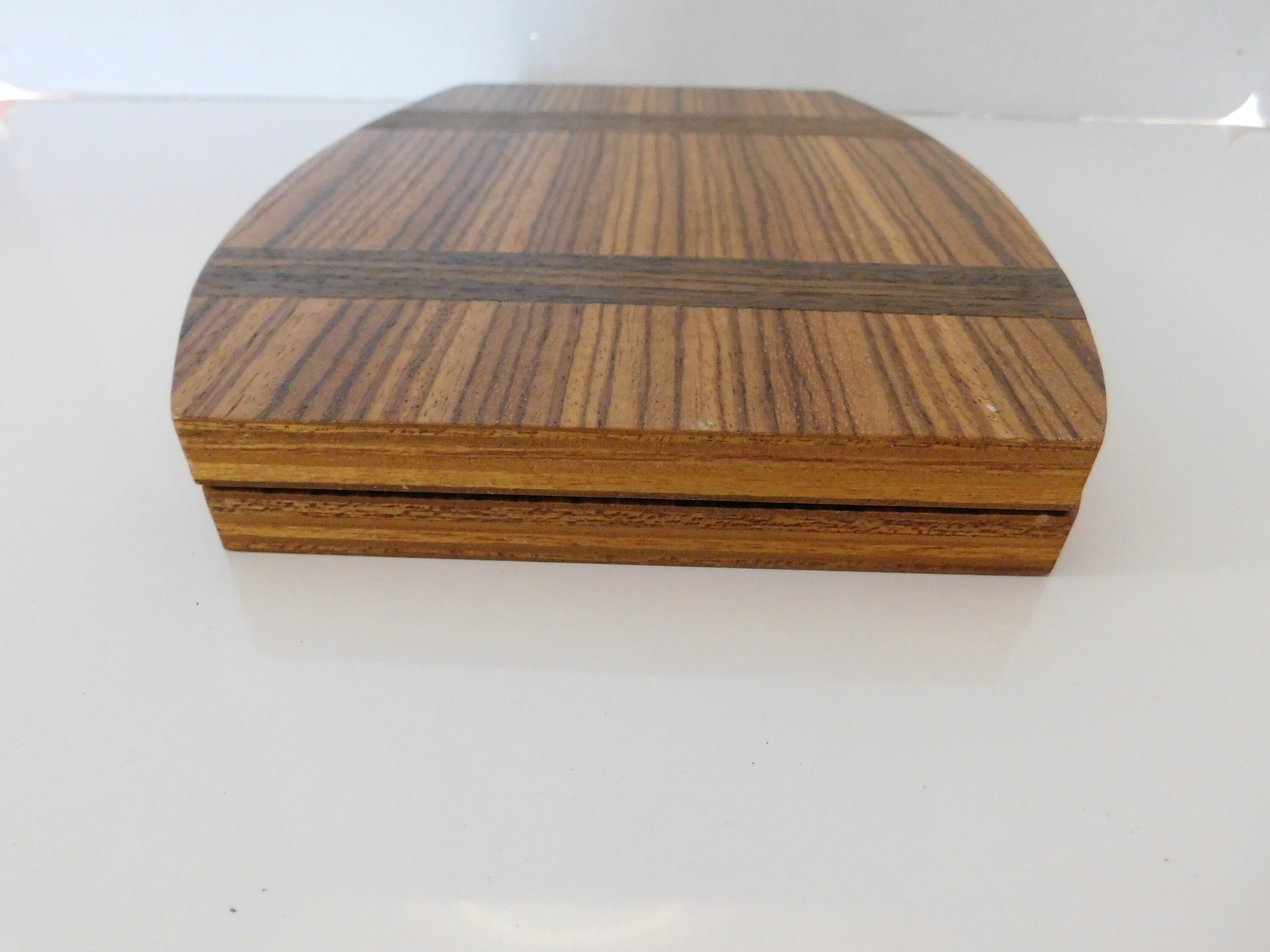 Vintage Mid-century Modern Barrel Shaped Boxed Cocktail - Etsy