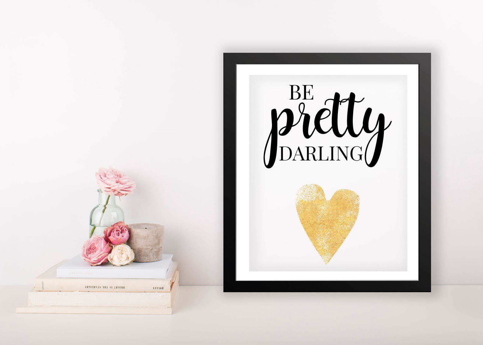 Printable Quote Art 8x10 Printable Wall Art Be Positive - Etsy