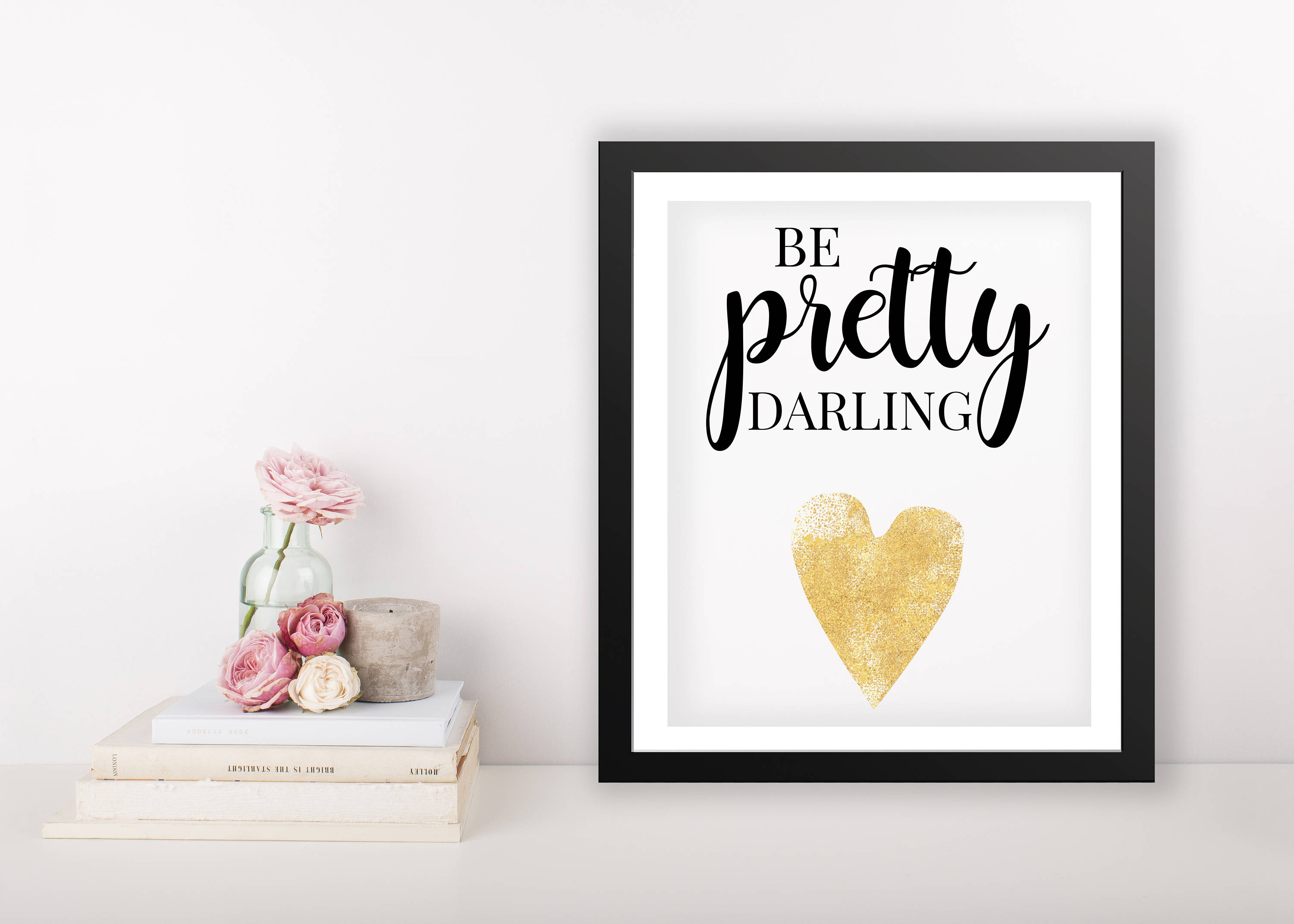 Printable Quote Art 8x10 Printable Wall Art Be Positive - Etsy