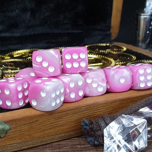 Pink Dice - Etsy