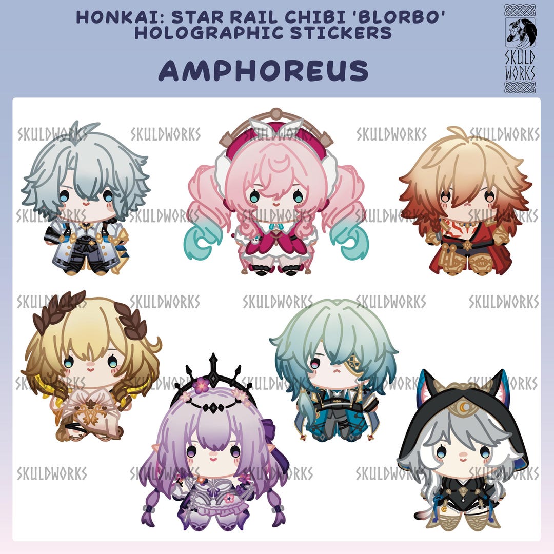 Honkai Star Rail - Amphoreus Characters Mydei Phainon Castorice Anaxa ...