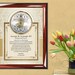 Four Certificate Frame Degree Framing Holds 4 Diploma Quadruple Documents Framing Professional ...