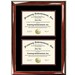 Double Diploma Frame Dual Document Embossed Glossy Prestige - Etsy