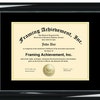 Four Certificate Frame Degree Framing Holds 4 Diploma Quadruple Documents Framing Professional ...