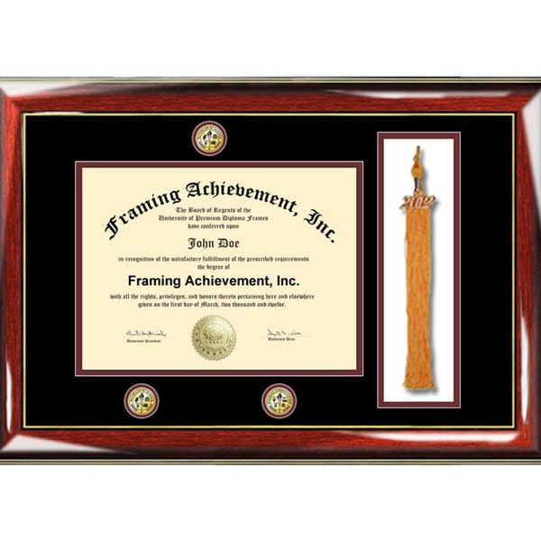 Triple Diploma Frame - Etsy