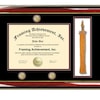 Four Certificate Frame Degree Framing Holds 4 Diploma Quadruple Documents Framing Professional ...