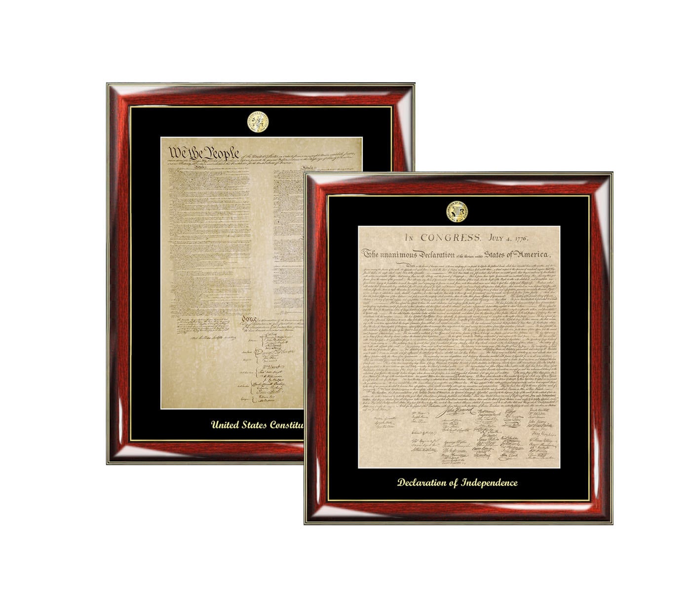 Declaration of Independence and Constitution Frame Replica | Etsy
