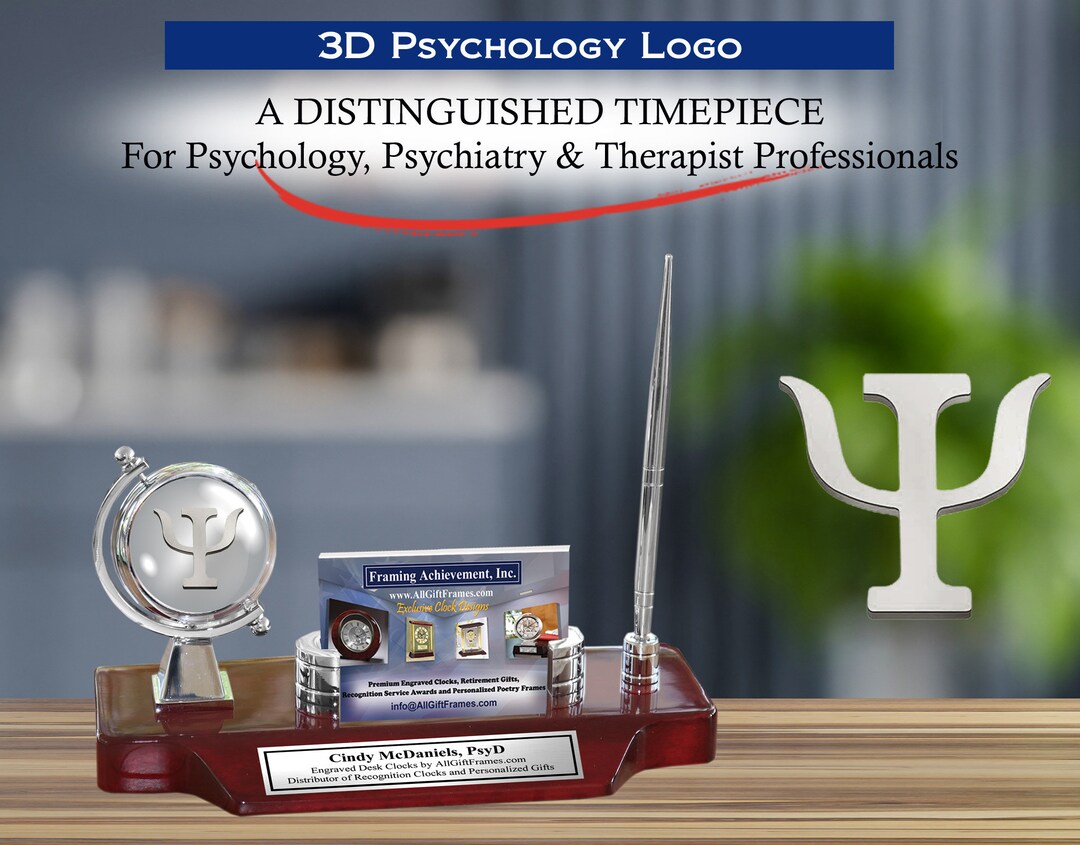 Personalized Psychology Gift School Graduation Graduate Nameplate Desk ...