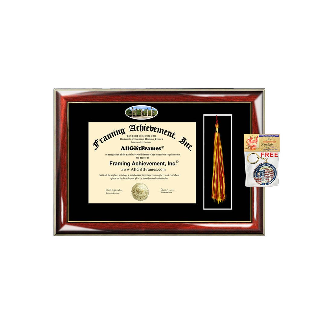 Ball State University Diploma Diploma Tassel Holder BSU Degree Frame ...